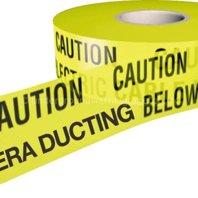 CAUTION WATER MAIN Warning Tape | Underground warning tape by Custom ...