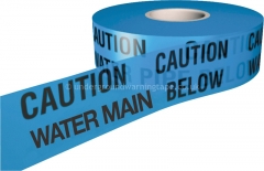 CAUTION WATER MAIN Warning Tape - Underground warning tape by Custom ...